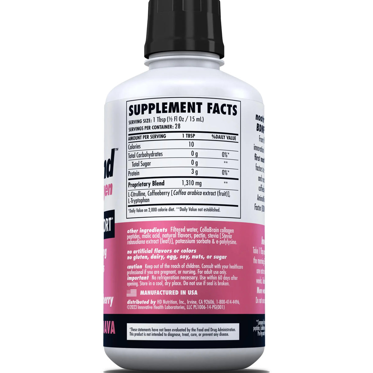AminoMind Nootropic Collagen BDNF Supplement - Health Direct