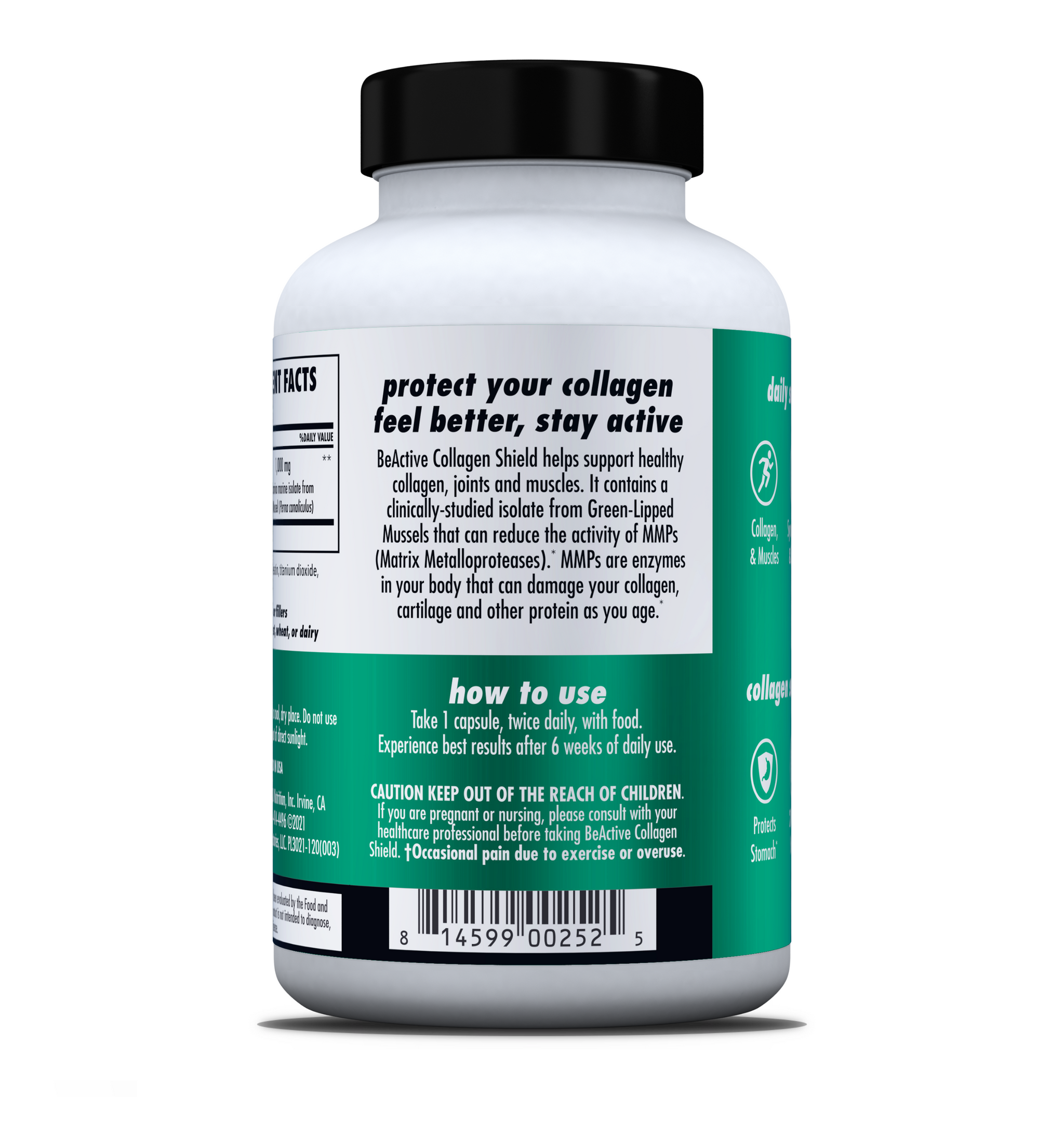 BeActive Collagen Shield™ | Protect Collagen with Mariplex GLM® Green ...